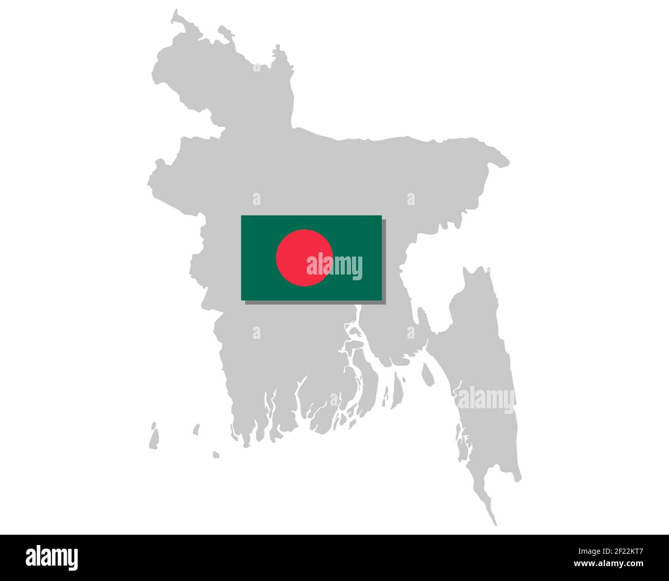 Flag and map of Bangladesh Stock Photo - Alamy