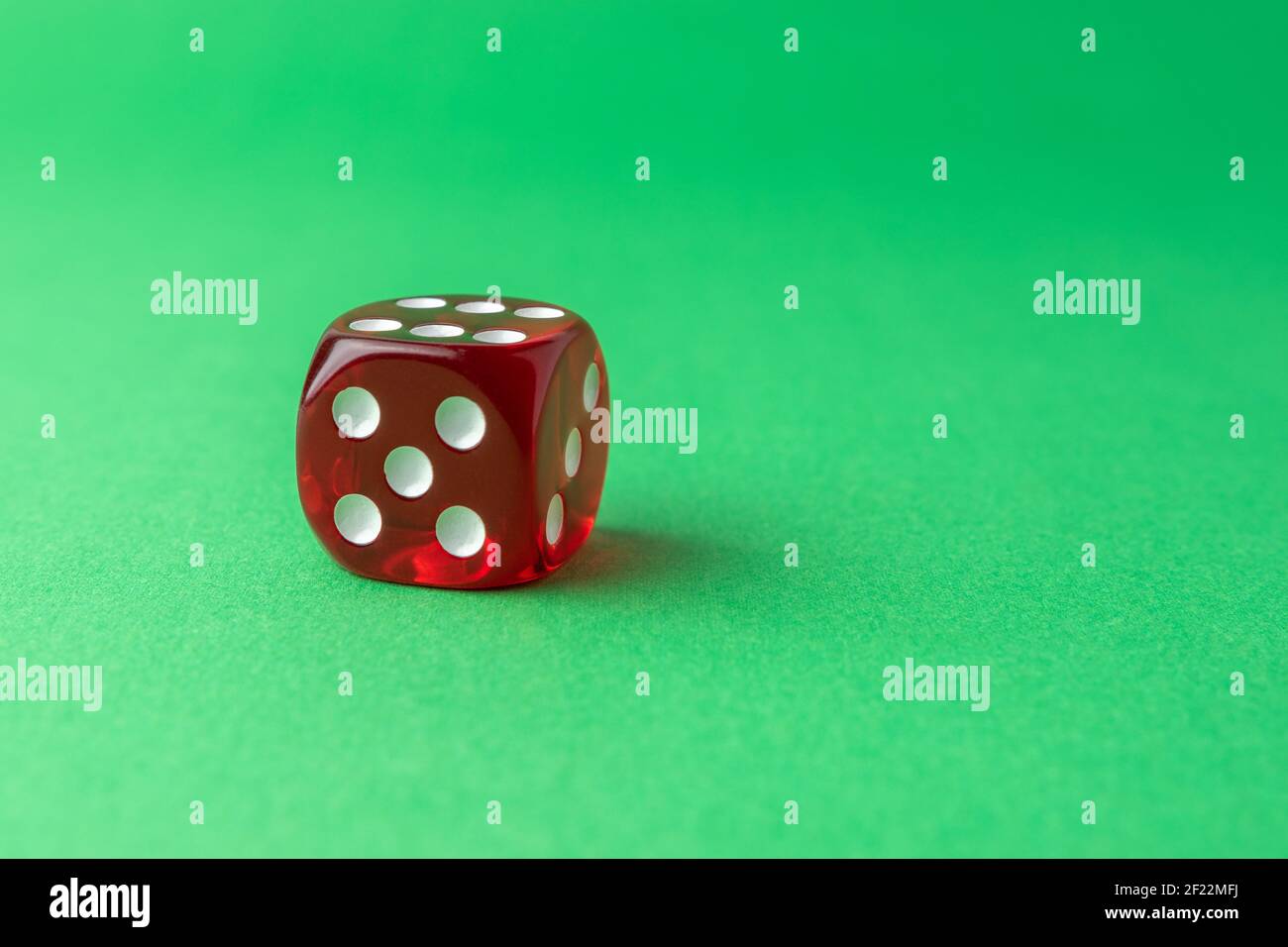 Dice on the table hi-res stock photography and images - Alamy