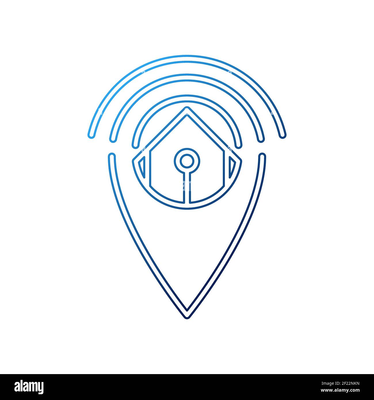 Smart Home Icon Logo Vector design illustration. Smart home logo icon ...