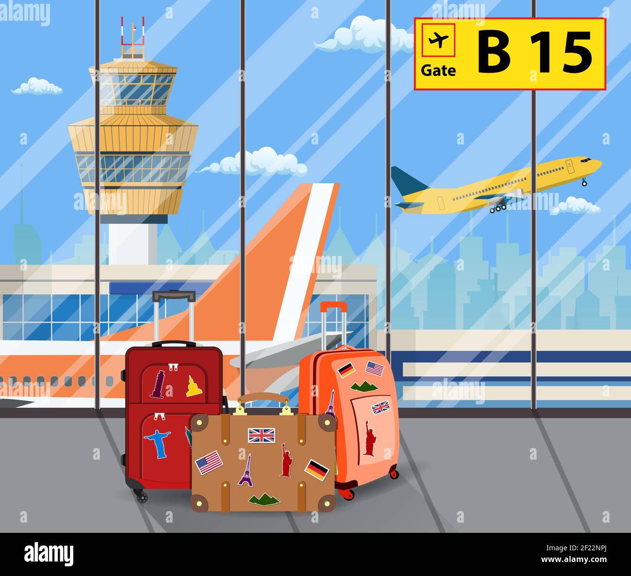 Airplane door inside Stock Vector Images - Alamy