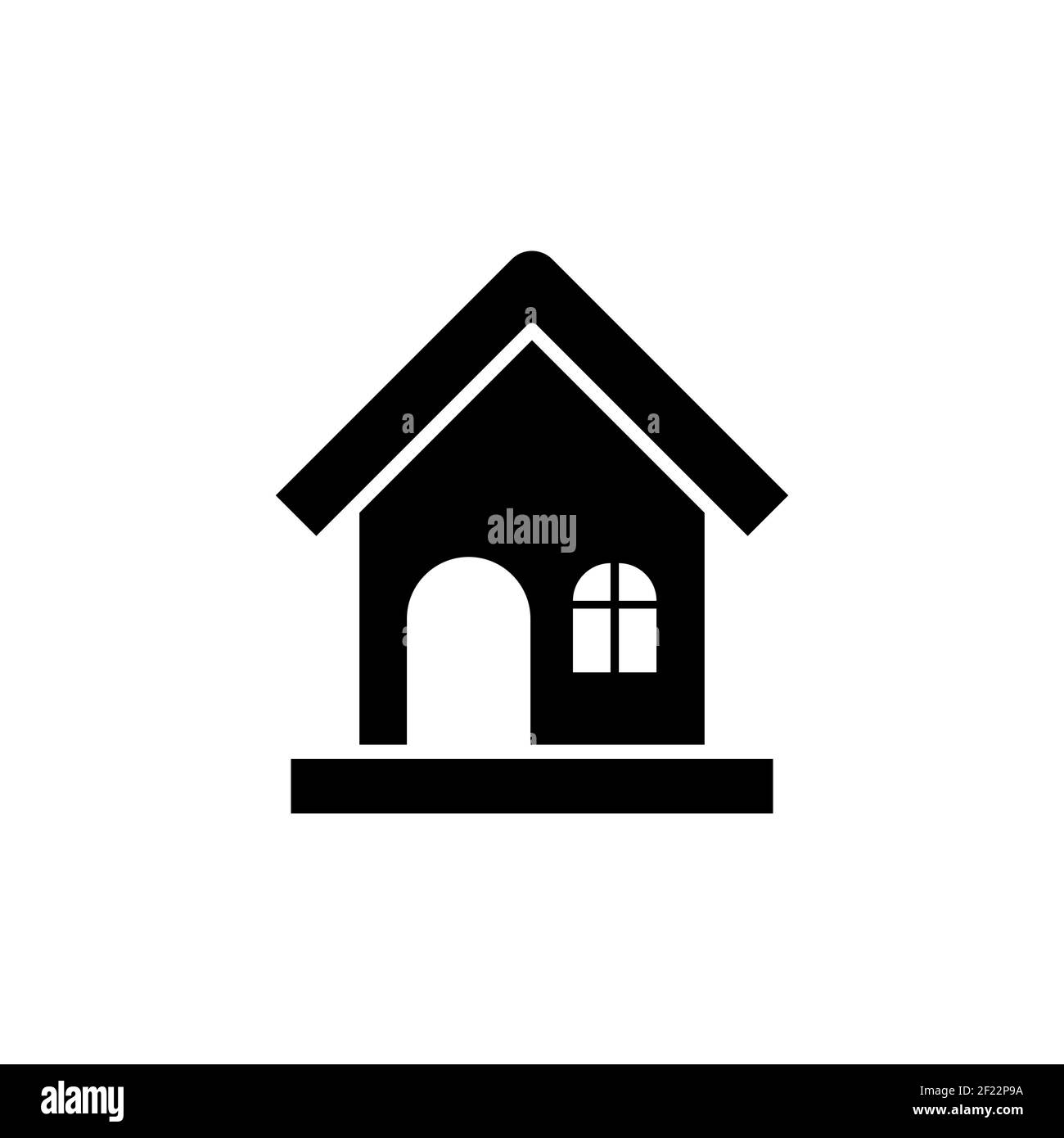 Home Icon Logo Vector design illustration. Simple House logo icon ...