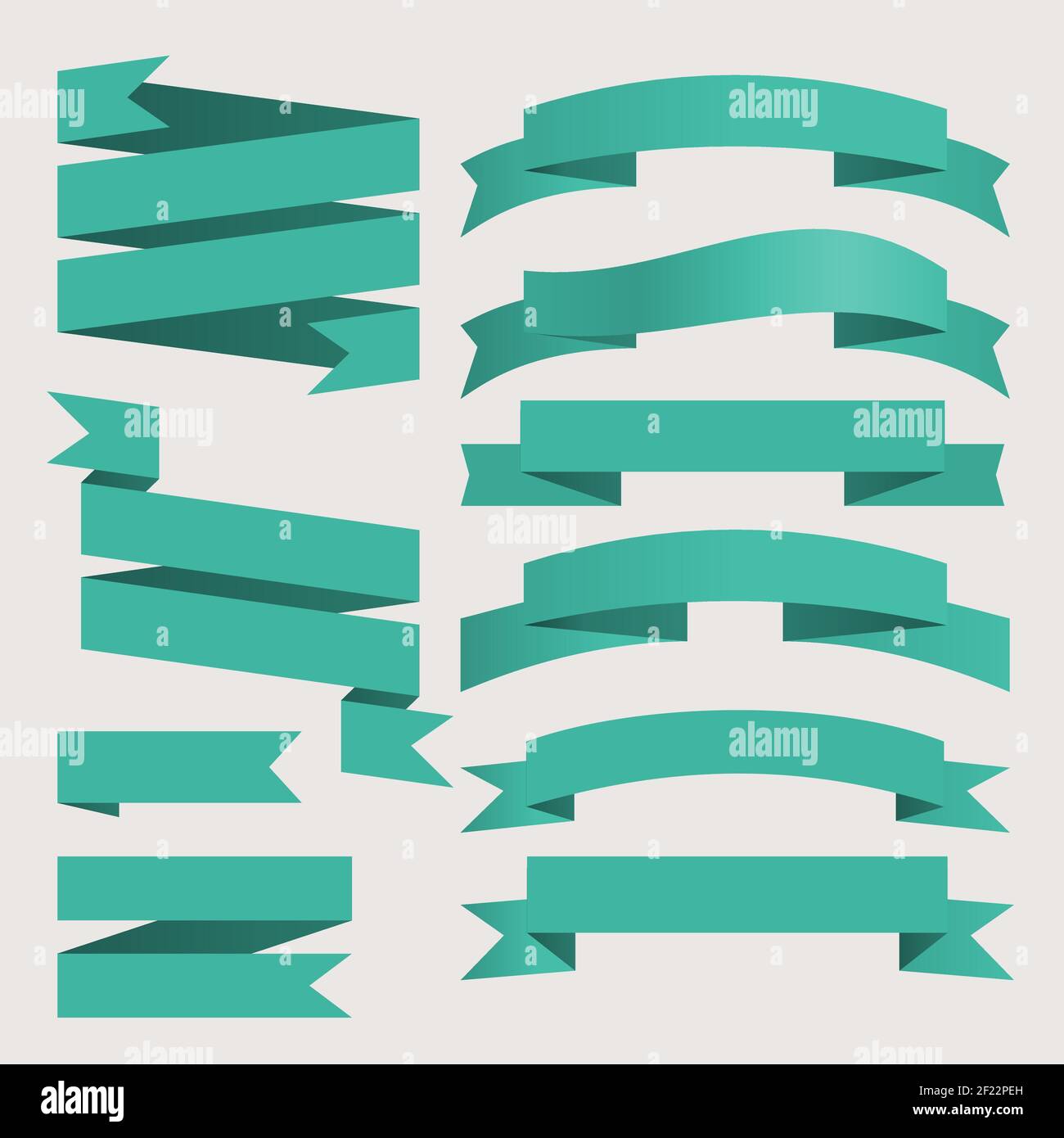 vector set of business ribbons vintage style for design Stock Vector ...