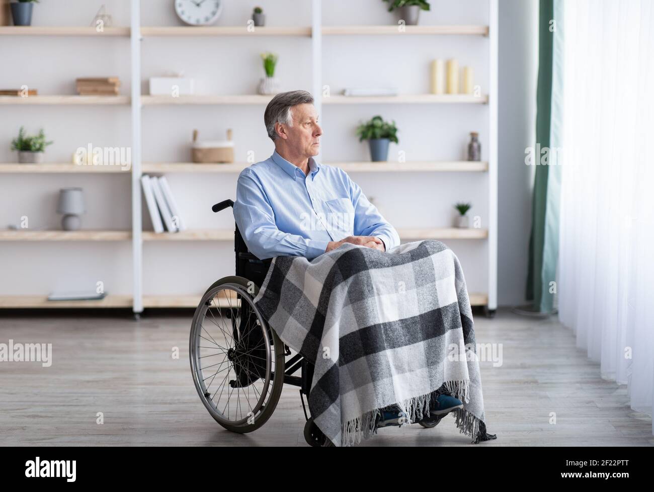 Sad disabled hi-res stock photography and images - Alamy