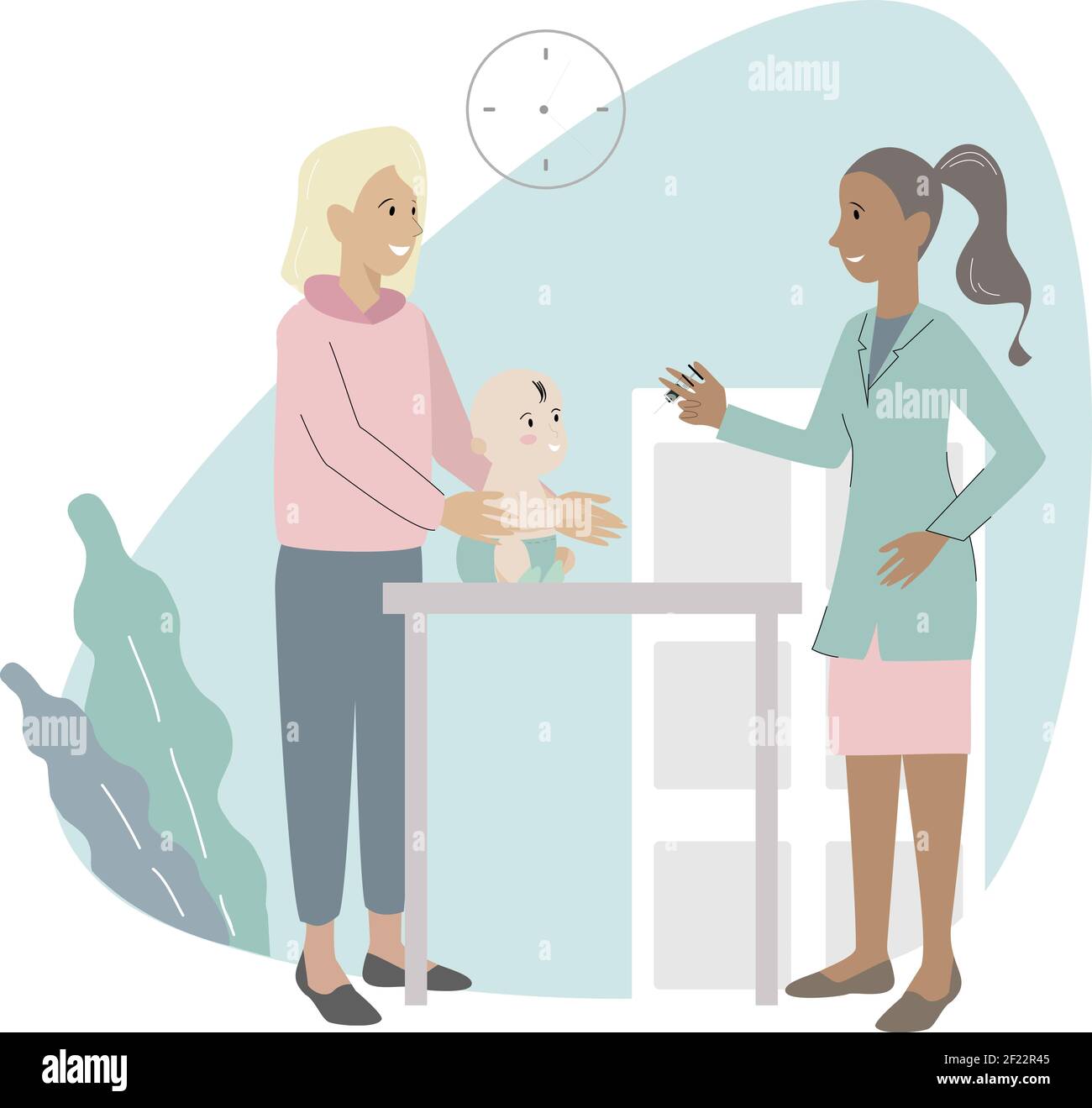 Child vaccines Stock Vector Images - Alamy