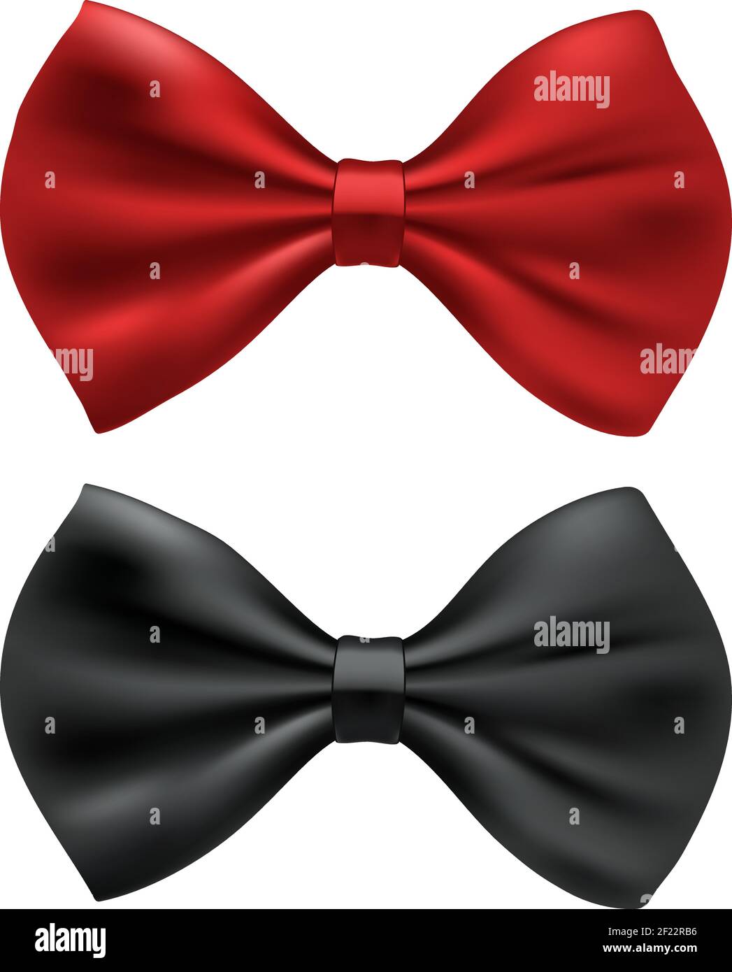 Black Bow Tie Vector