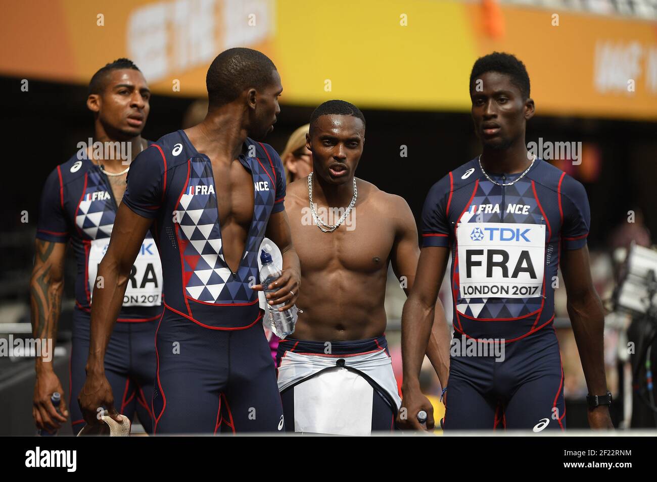 Ldvy Vaillant, Thomas Jordier, Mamoudou eElimane Hanne and Teddy Atine ...