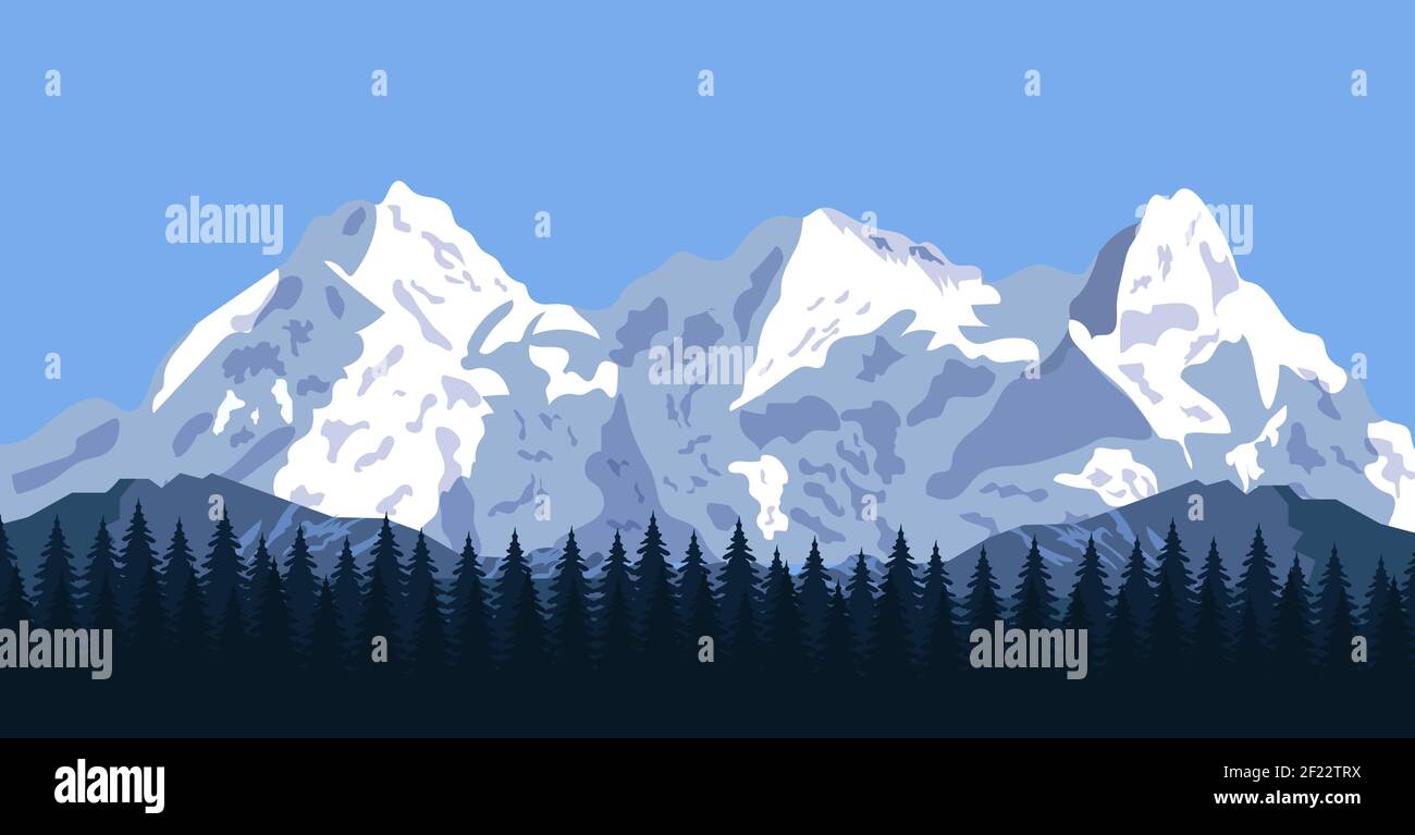 Himalaya nationalpark Stock Vector Images - Alamy