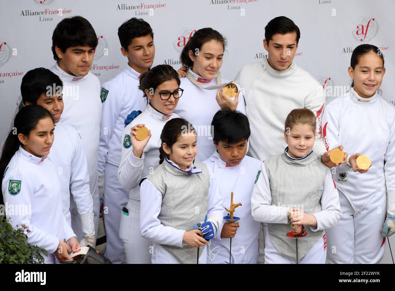 French fencing team hi-res stock photography and images - Alamy