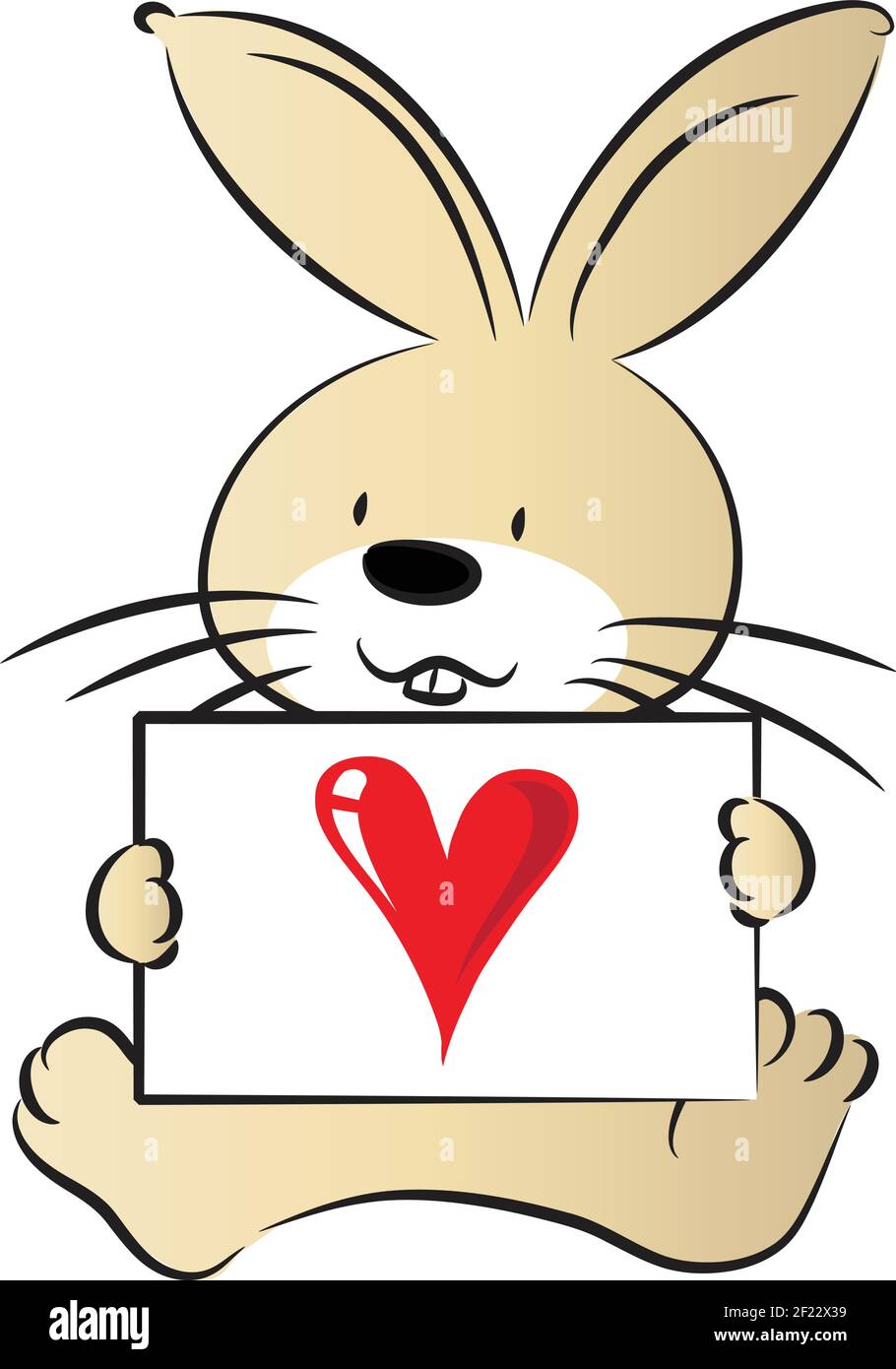 vector cartoon animals hold heart shape Stock Vector Image & Art - Alamy