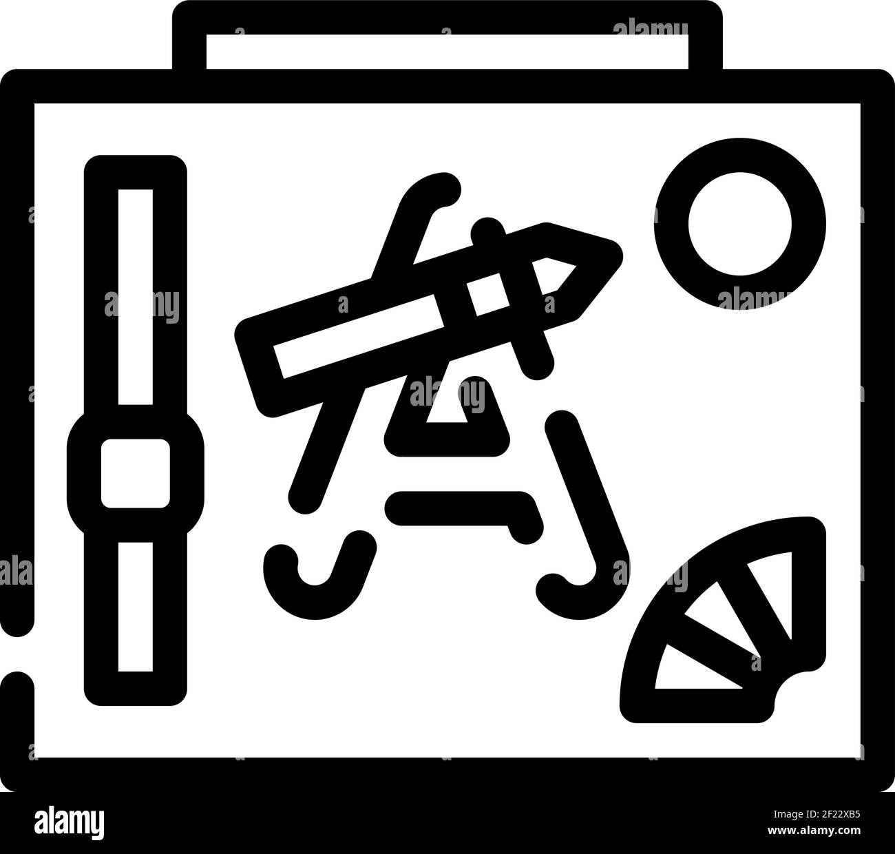 design courses line icon vector illustration line Stock Vector Image ...