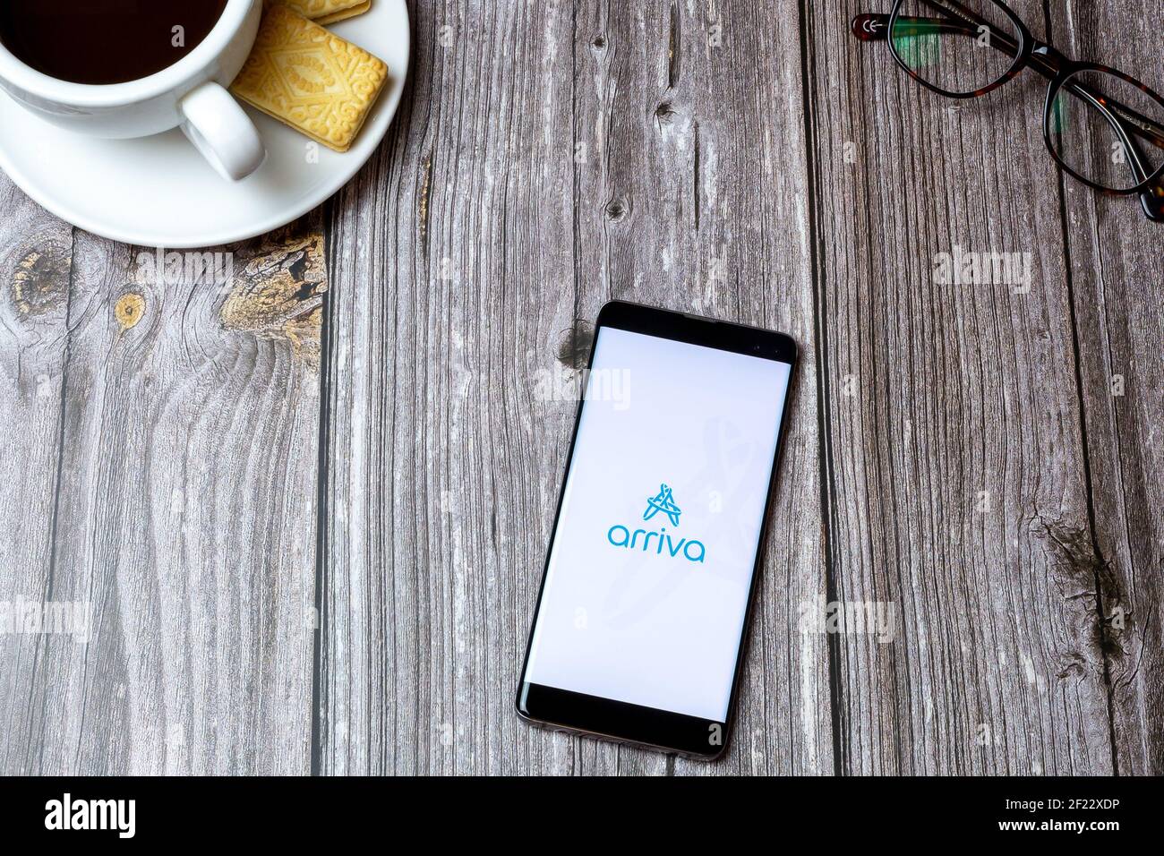 Arriva mobile app hi-res stock photography and images - Alamy