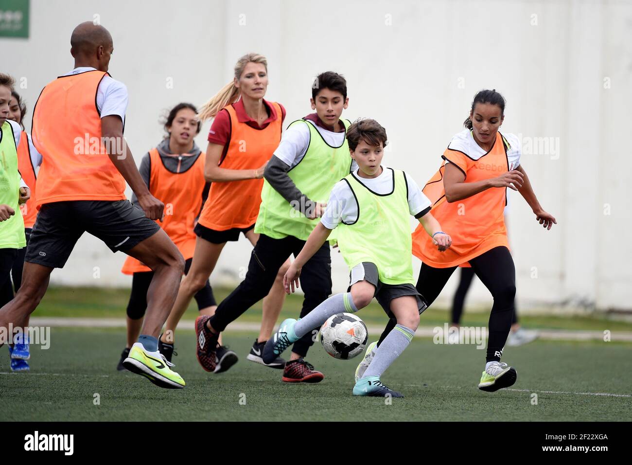 Sport activities for Peruvian kids with Sarah Ourahmoune during the ...