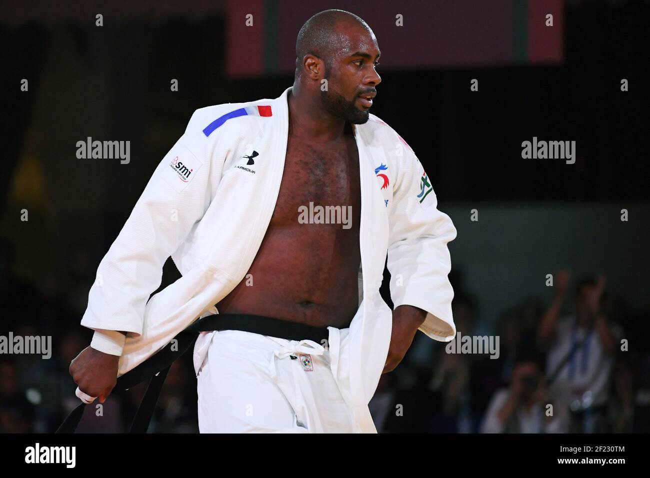 Teddy Riner competes (vs Andy Granda / CUB) during the semi-final of ...