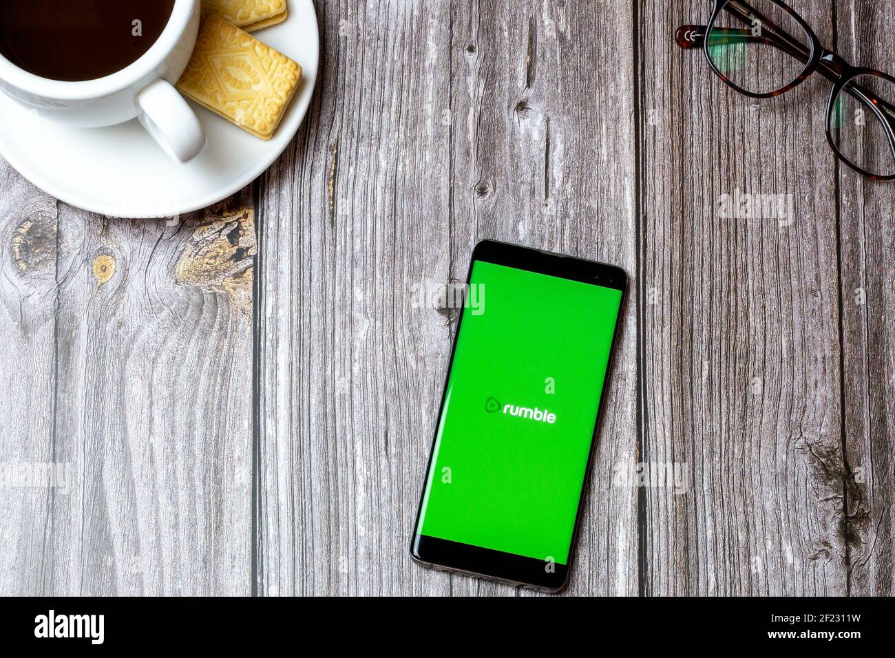 Rumble video app hi-res stock photography and images - Alamy