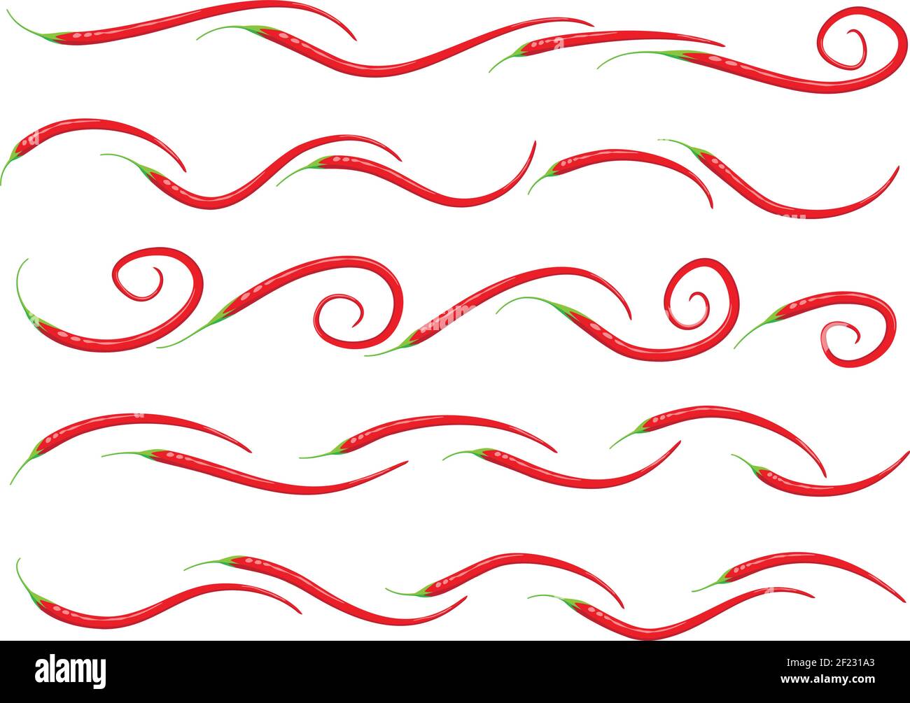 vector chili design background Stock Vector Image & Art - Alamy