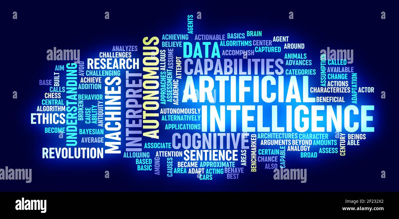 Artificial intelligence design cloud hi-res stock photography and ...