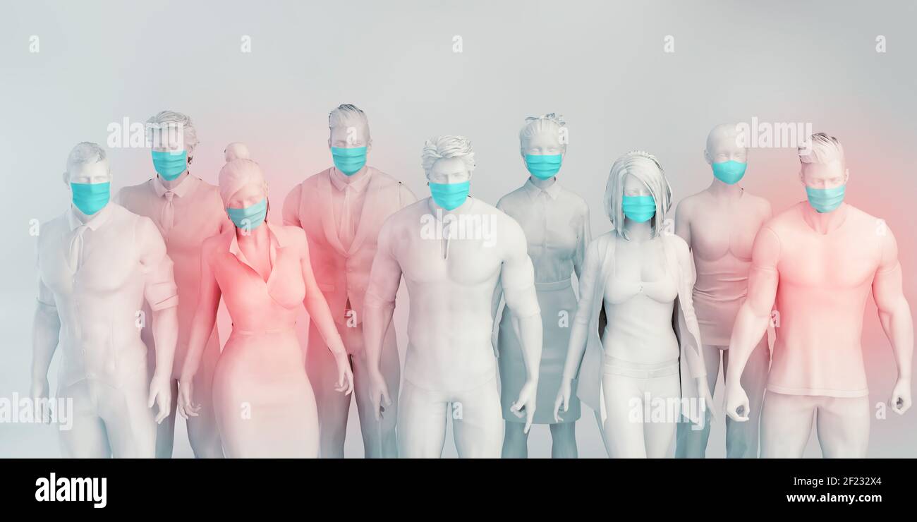 Case of infected people hi-res stock photography and images - Alamy