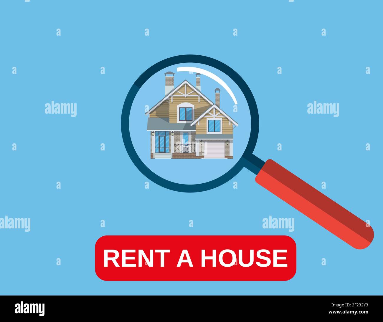 House Rent icon Stock Vector Image & Art - Alamy
