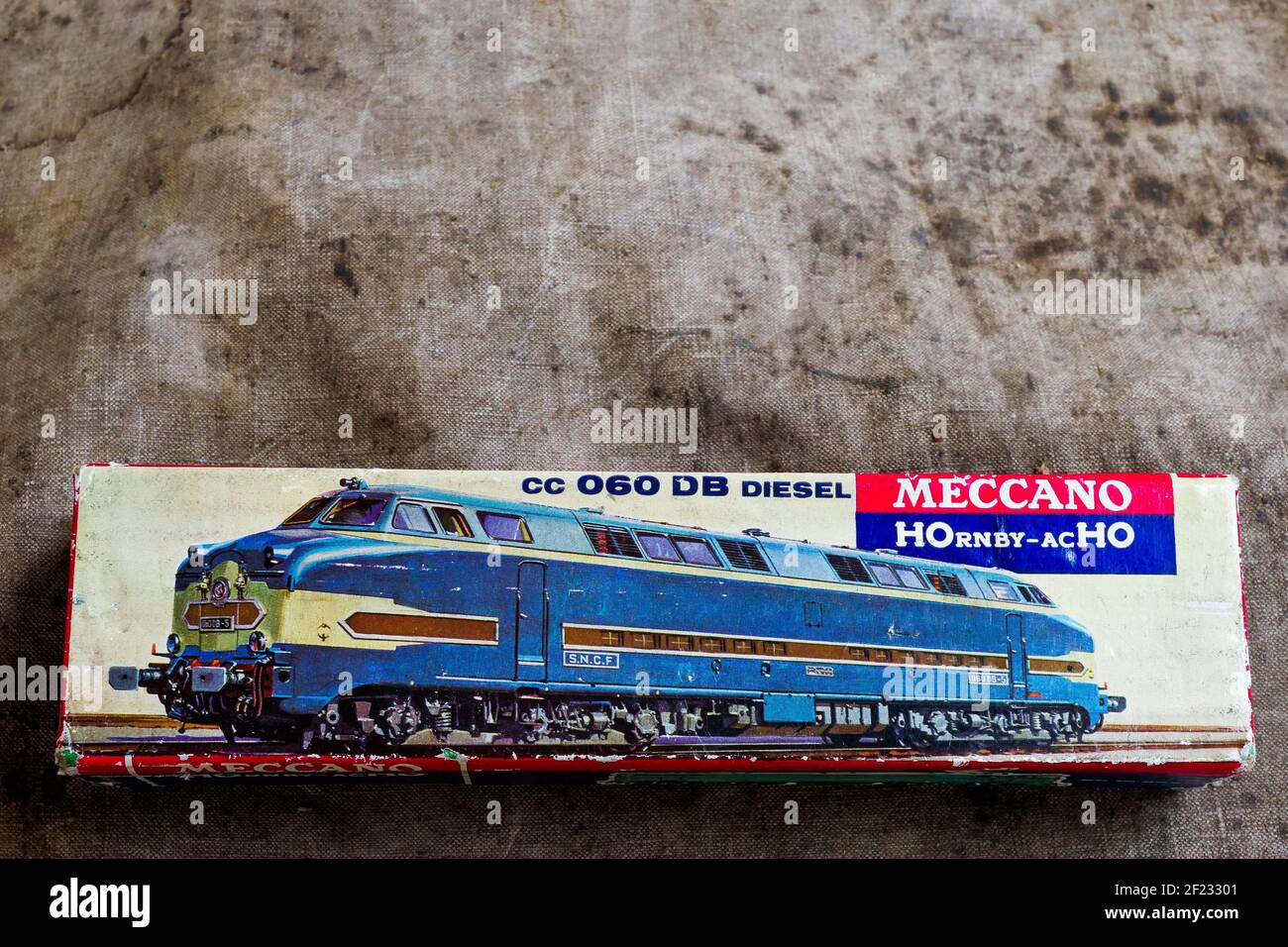 CC060DB Diesel engine, scale model, France Stock Photo - Alamy