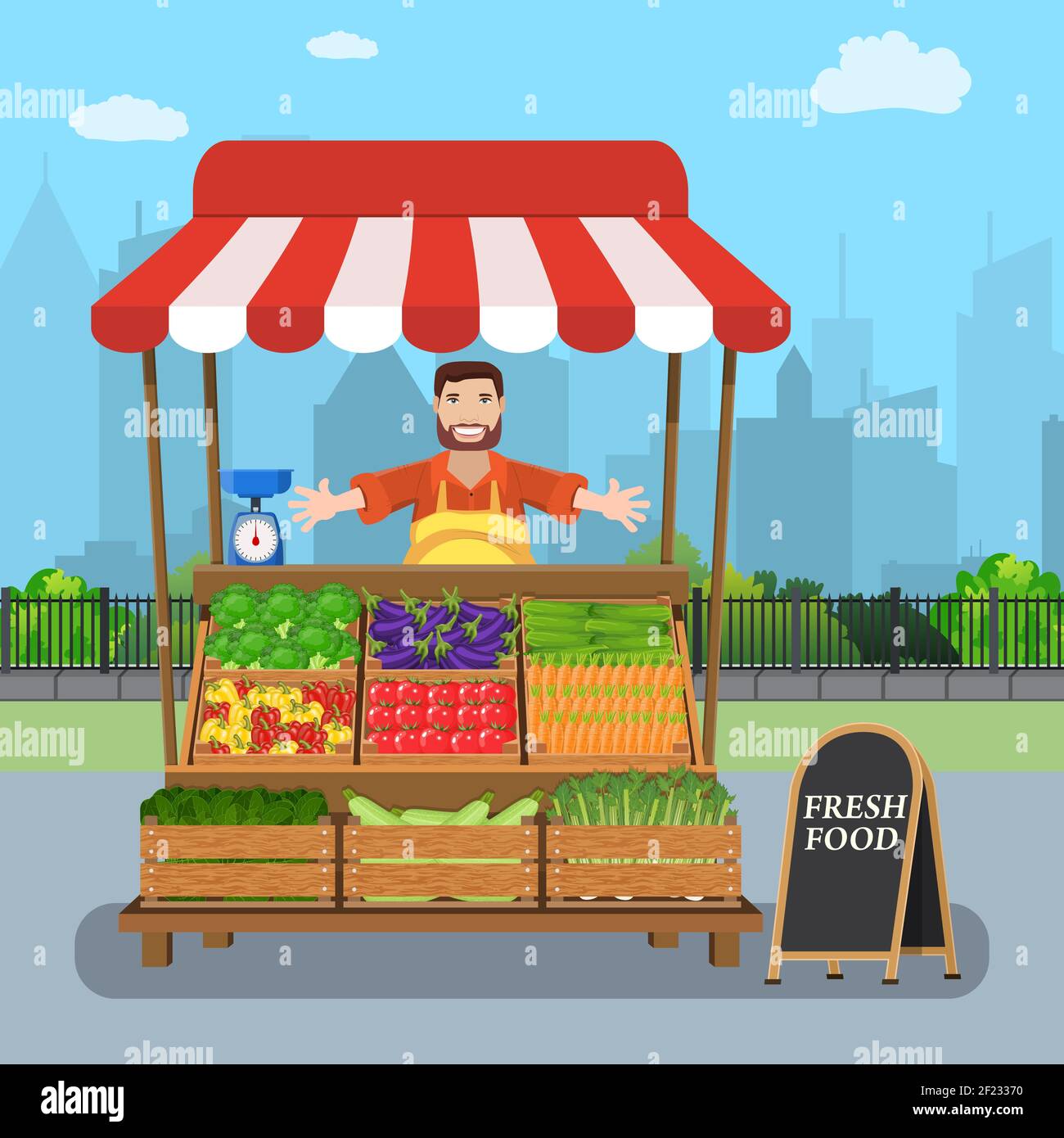 Bazar Shop Stock Vector Images - Alamy