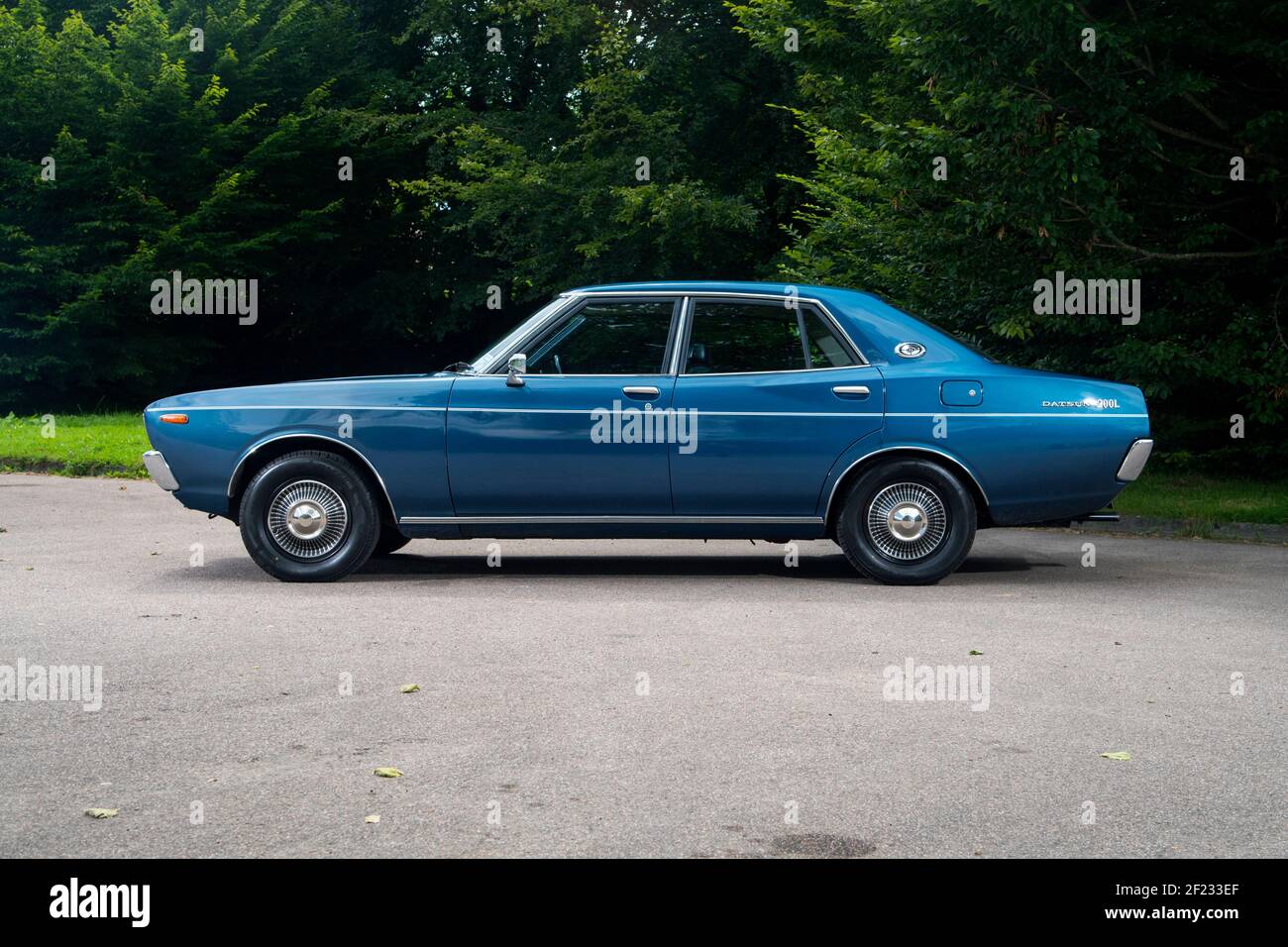 1977 Datsun 200L Japanese sedan car Stock Photo - Alamy