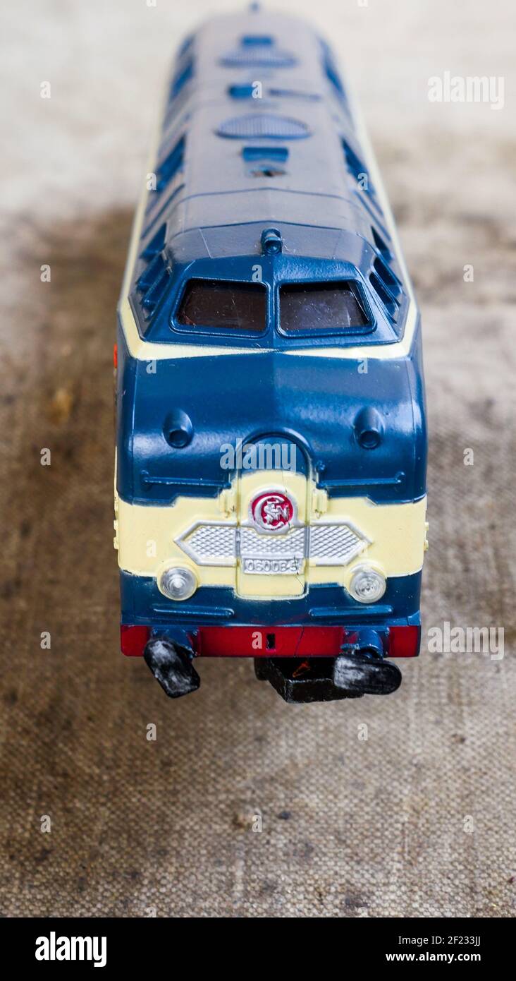 CC060DB Diesel engine, scale model, France Stock Photo - Alamy