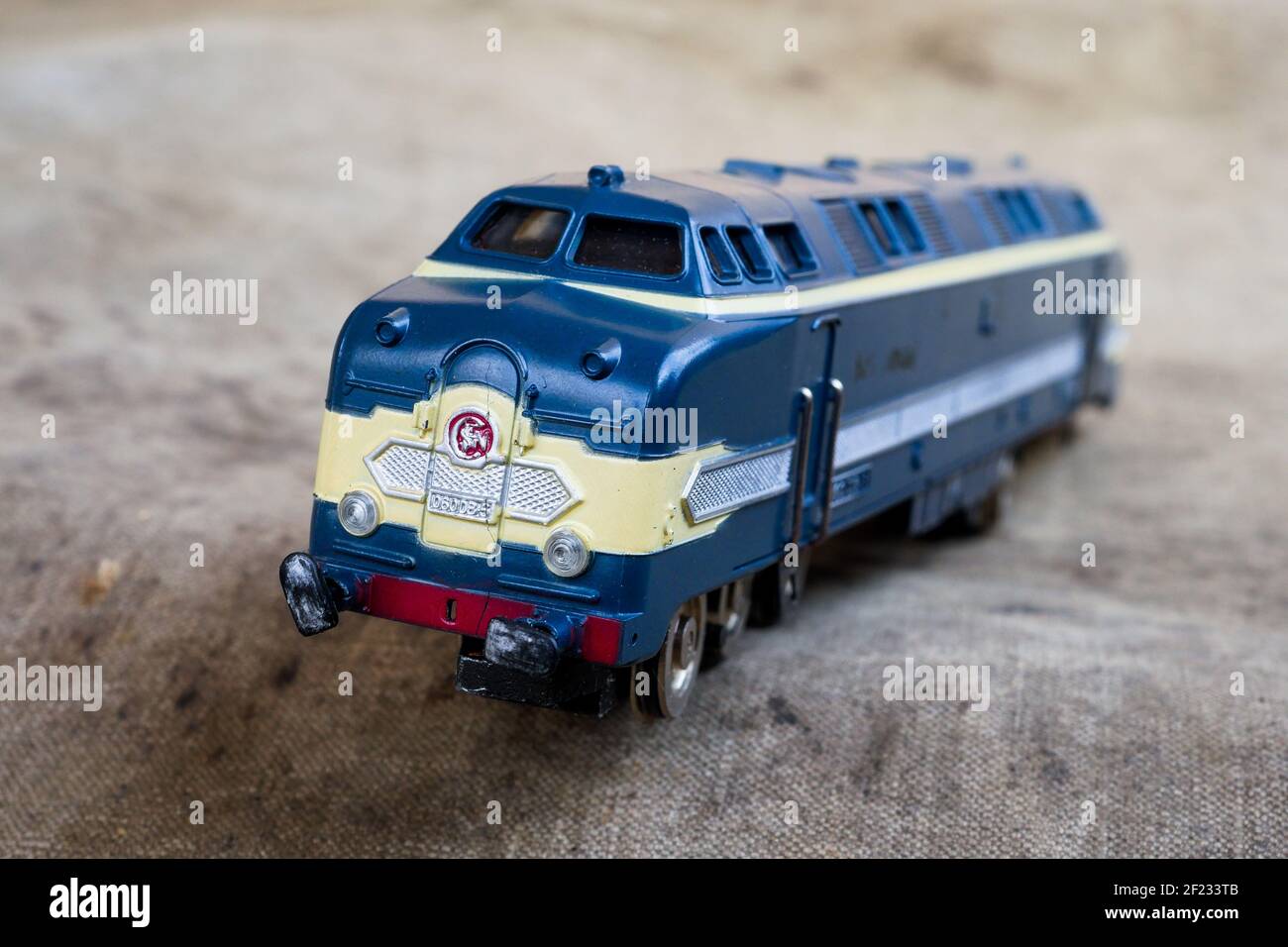 CC060DB Diesel engine, scale model, France Stock Photo - Alamy