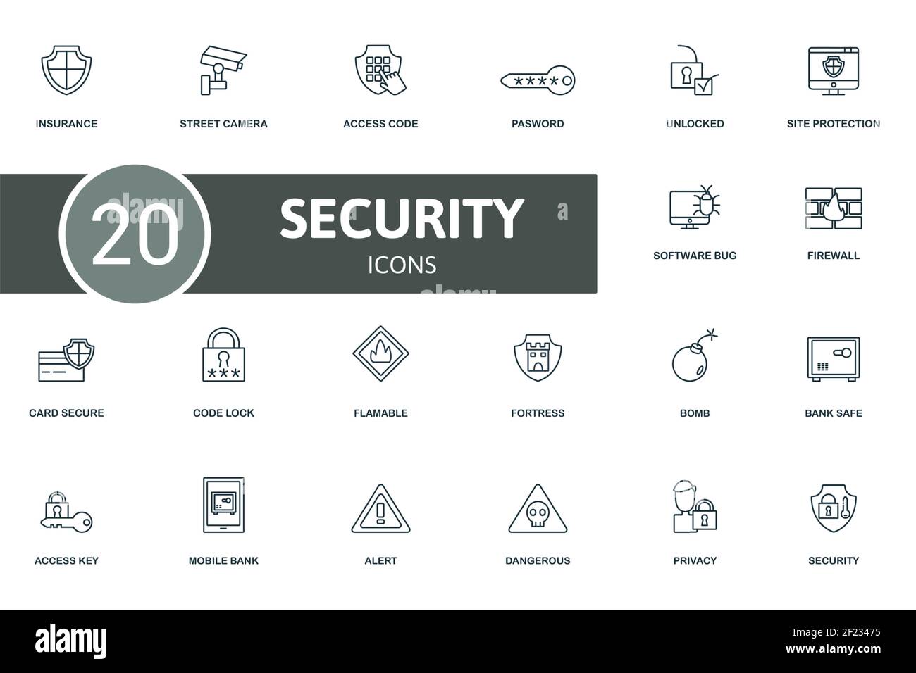 Digital fortress cyber security hi-res stock photography and images - Alamy