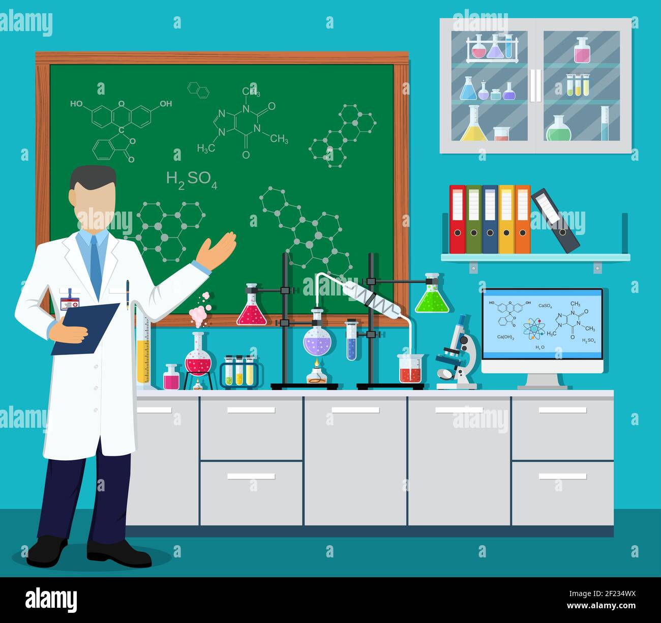 Medical Laboratory equipment Stock Vector Image & Art - Alamy