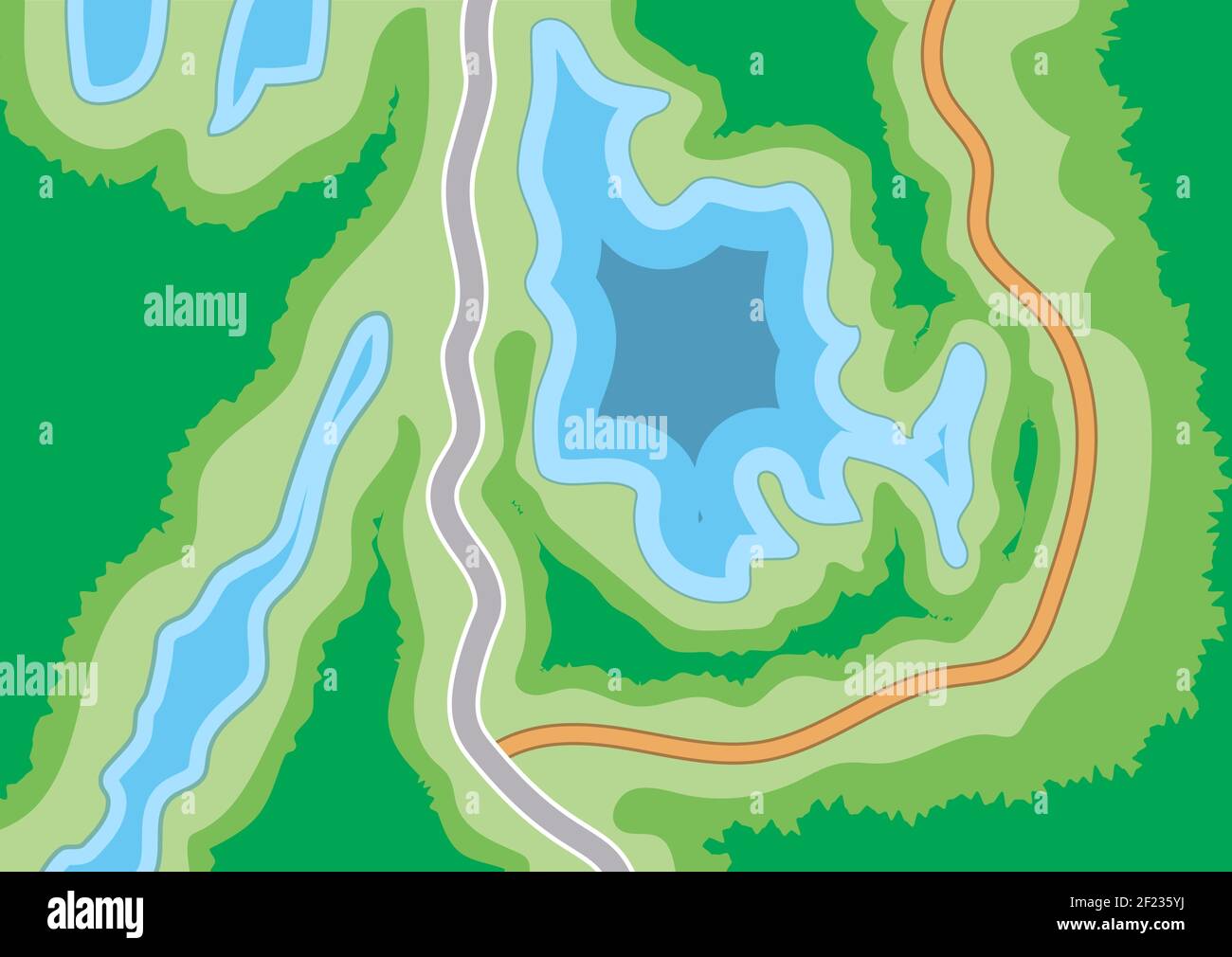 Abstract generic map Stock Vector Image & Art - Alamy