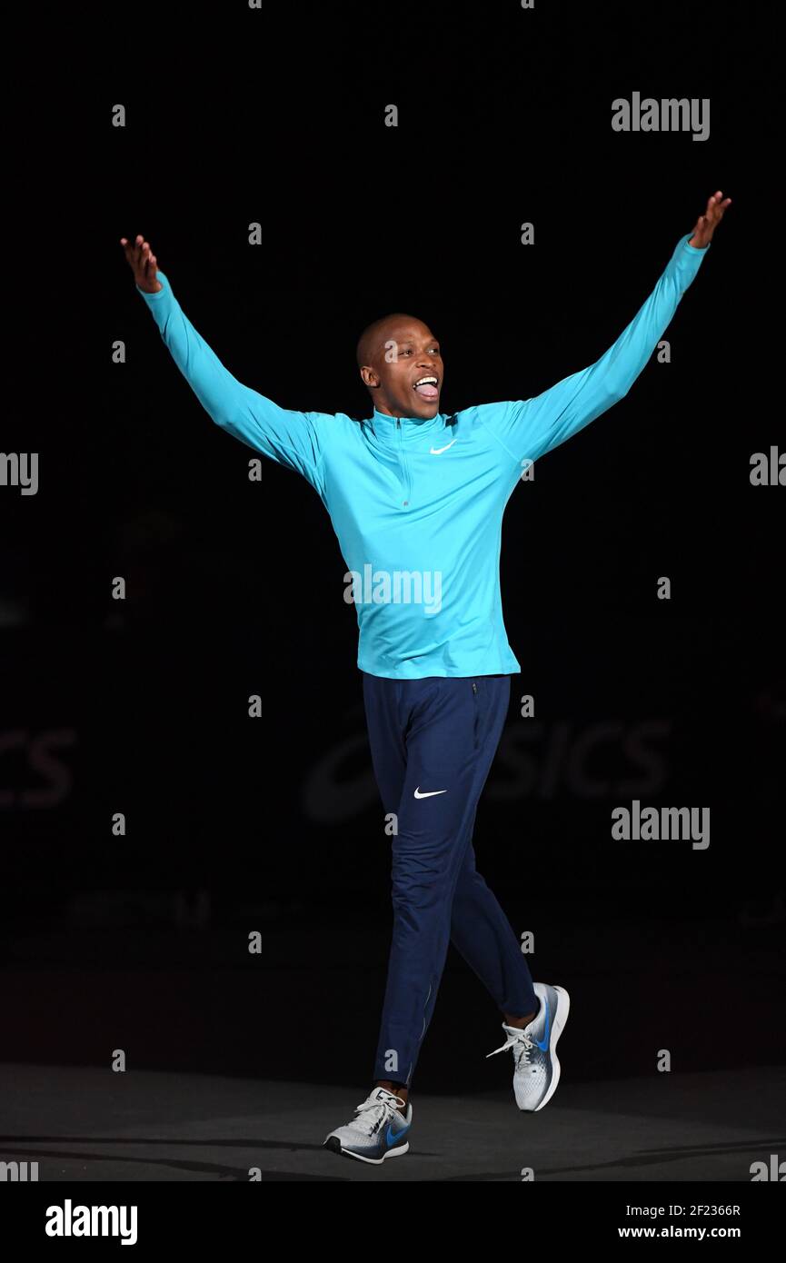 Luvo Manyonga (RSA) competes on Men's Long Jump during the Athletics ...