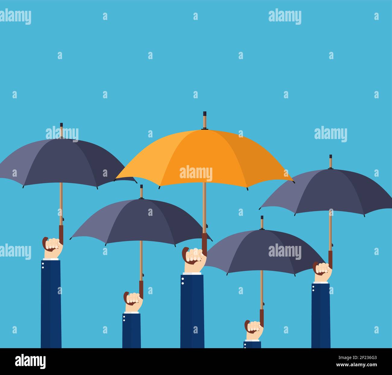 Individual and crowd Stock Vector Images - Alamy