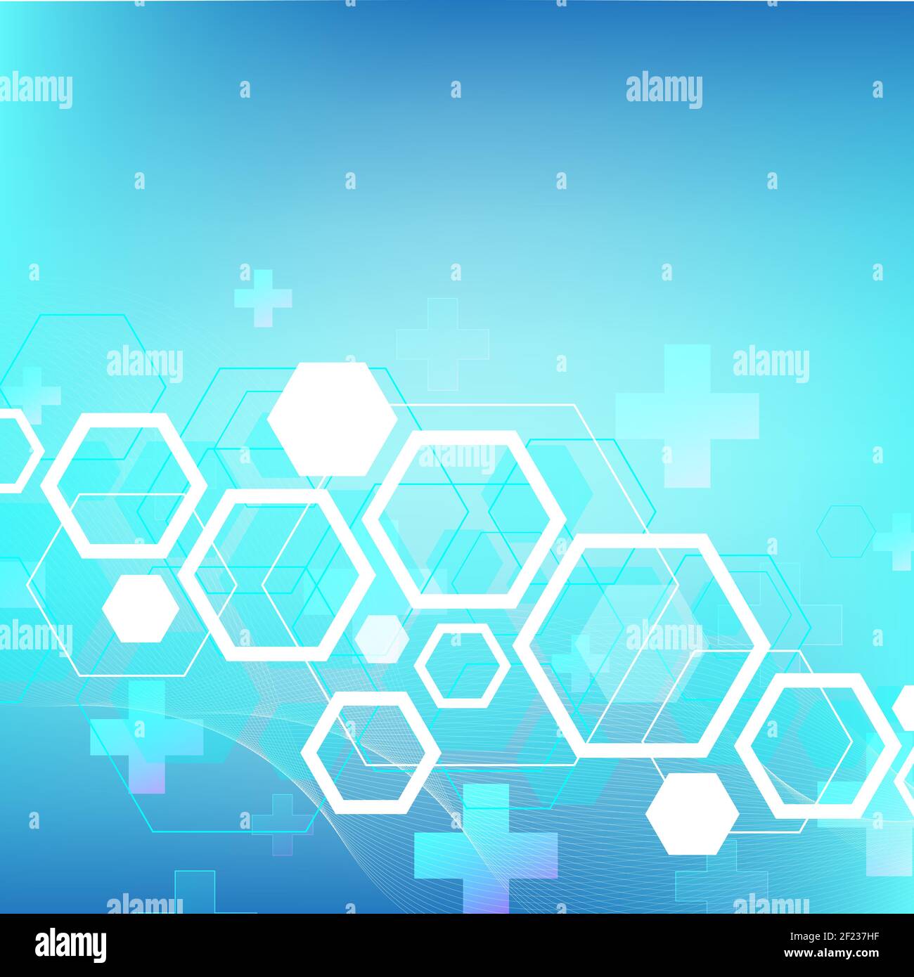 Abstract medical background DNA research, molecule, genetics, genome ...