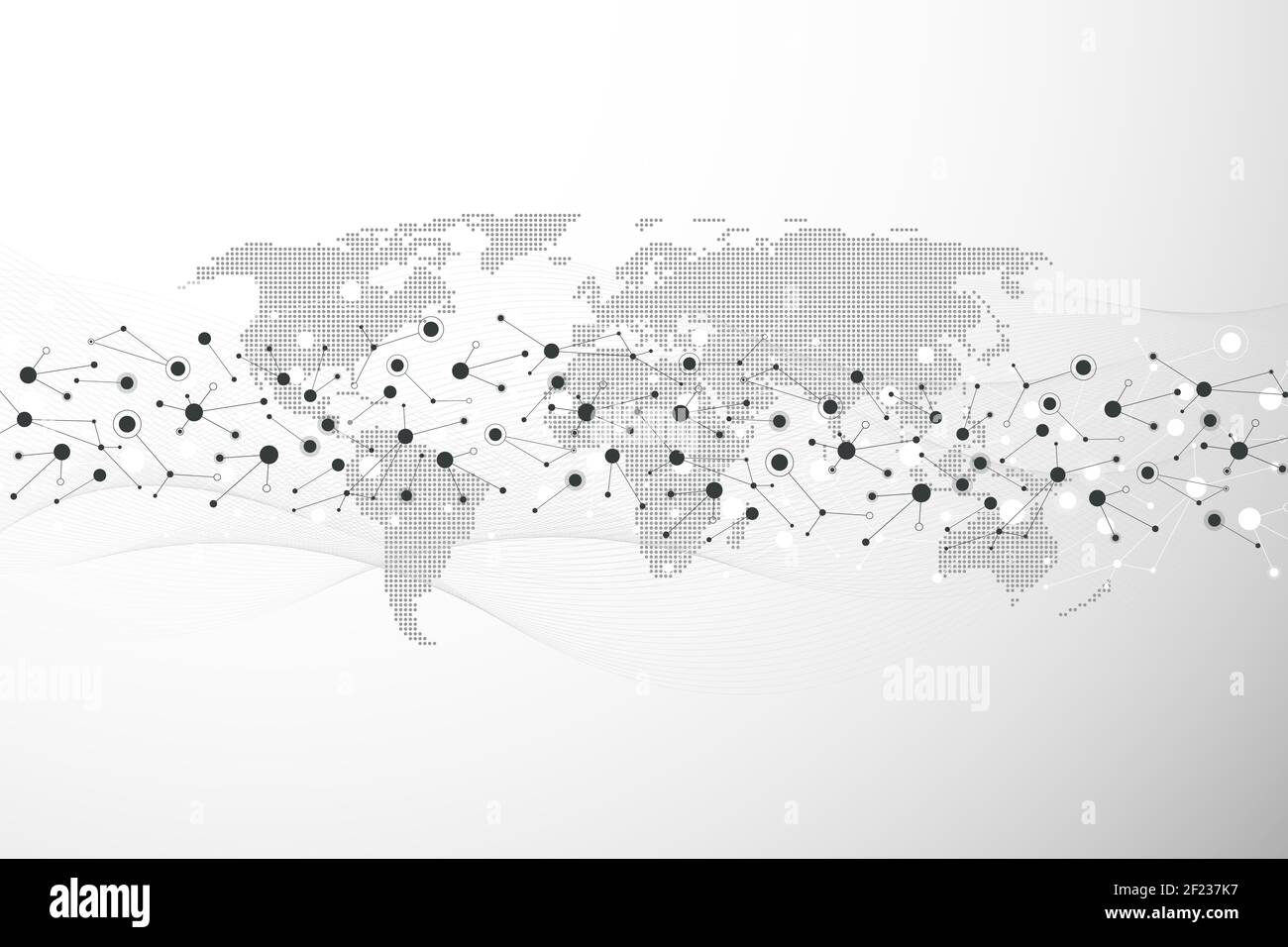 Global network connection concept. Big data visualization. Social ... Global network connection concept. Big data visualization. Social ...