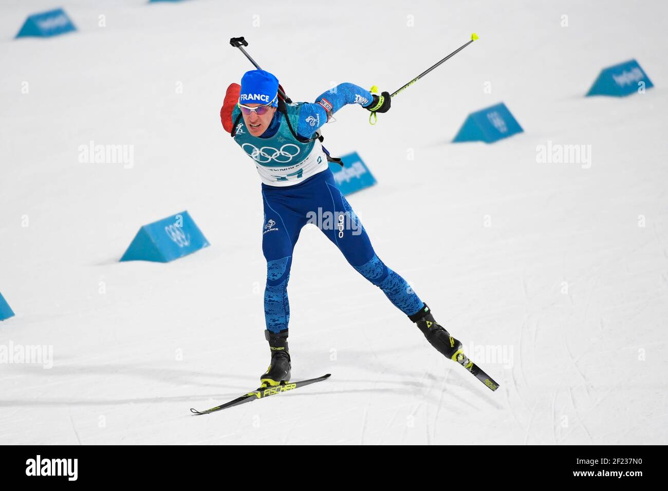 Quentin Fillon Mallet (FRA) during the XXIII Winter Olympic Games ...