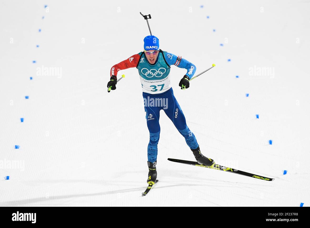 Quentin Fillon Mallet (FRA) during the XXIII Winter Olympic Games ...