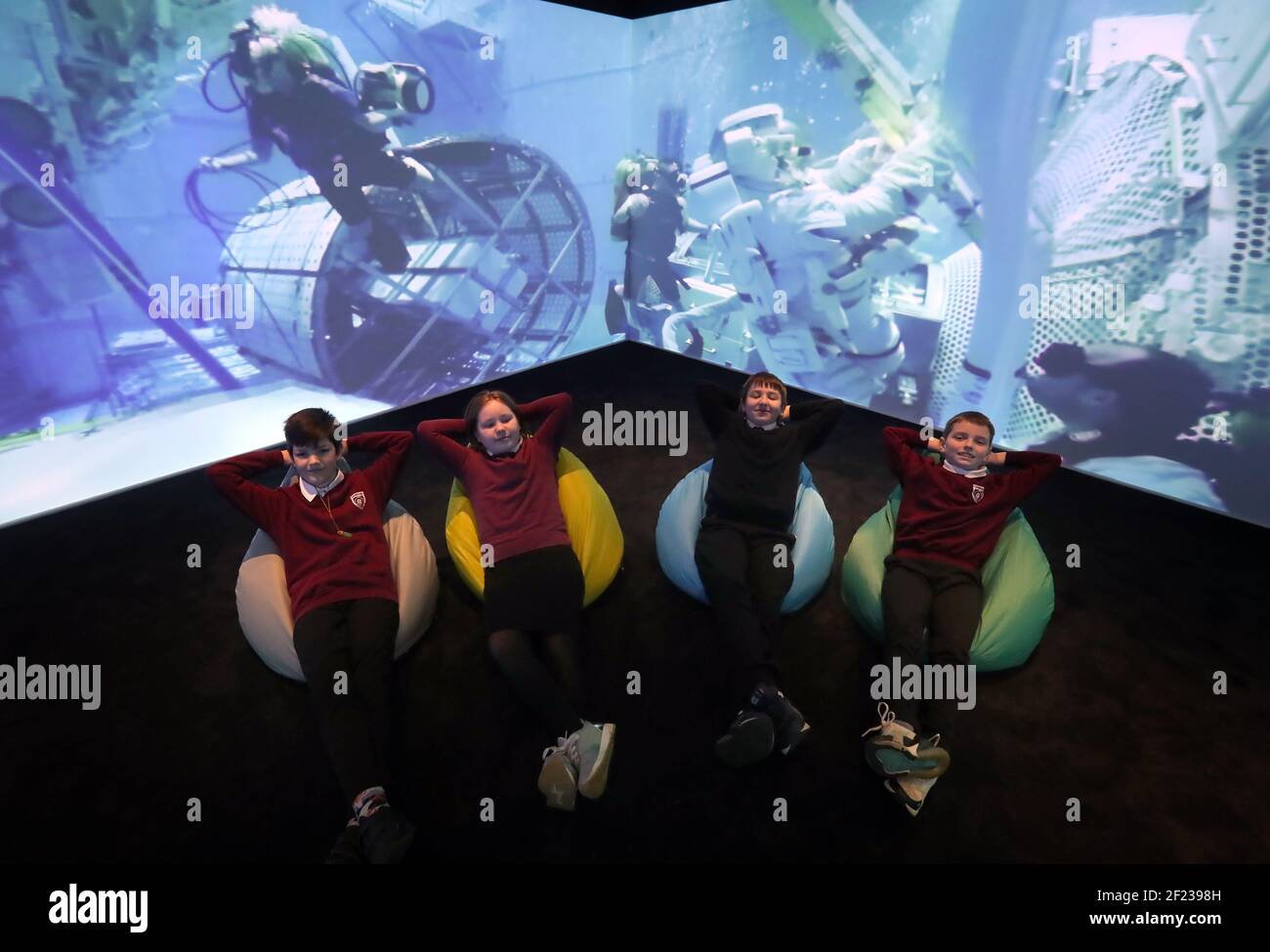 L-r Noah Lamley, Emilia Kubinska, Daniel Zande and Jack McAuslin from ...