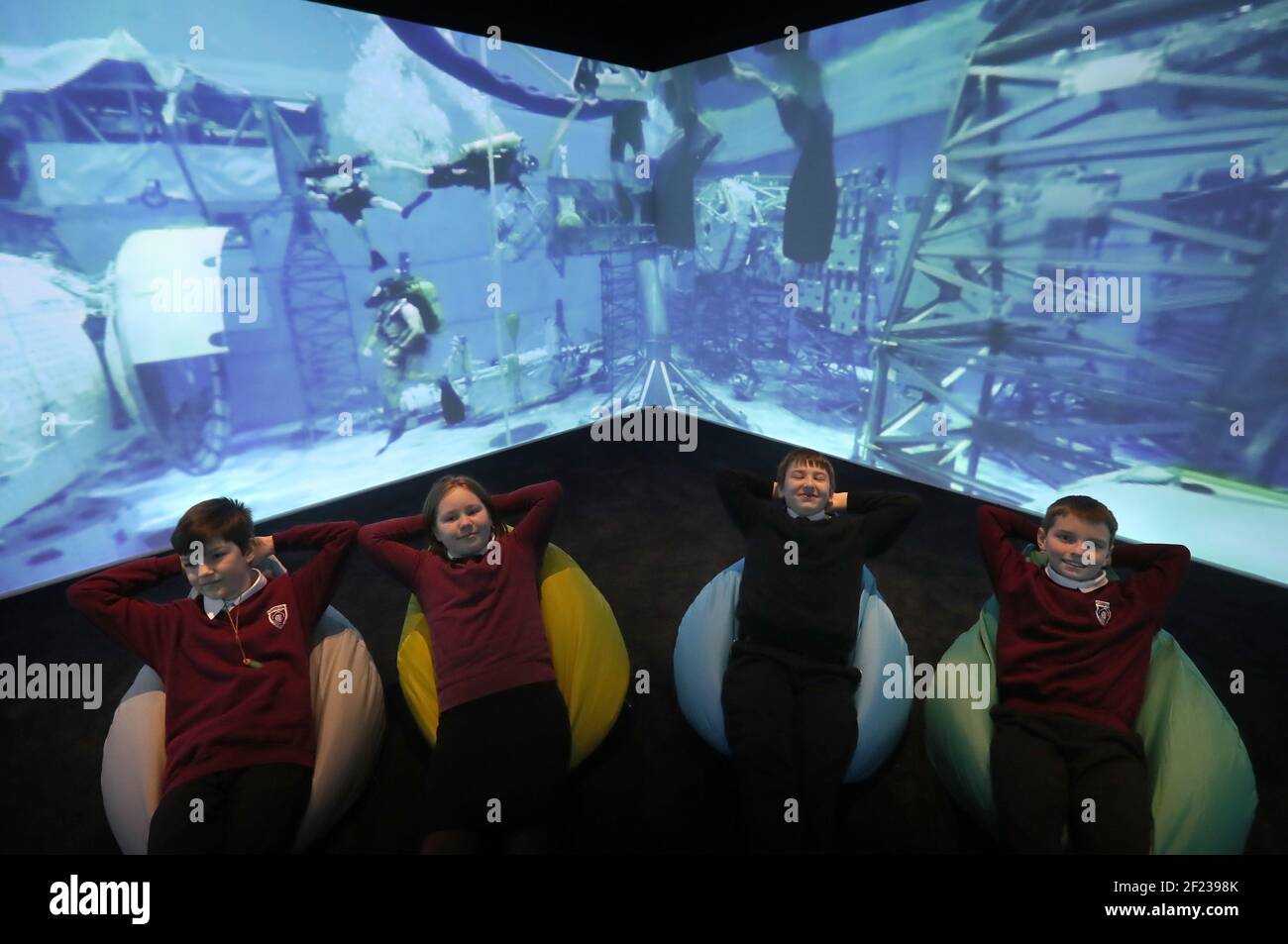 L-r Noah Lamley, Emilia Kubinska, Daniel Zande and Jack McAuslin from ...