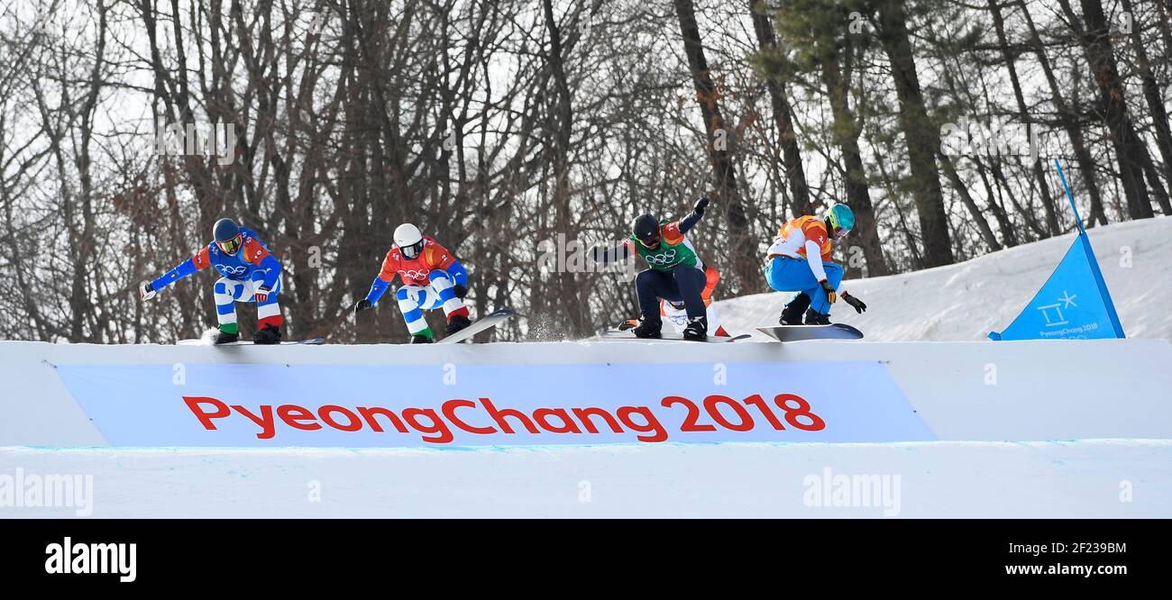 Illustration during the XXIII Winter Olympic Games Pyeongchang 2018 ...