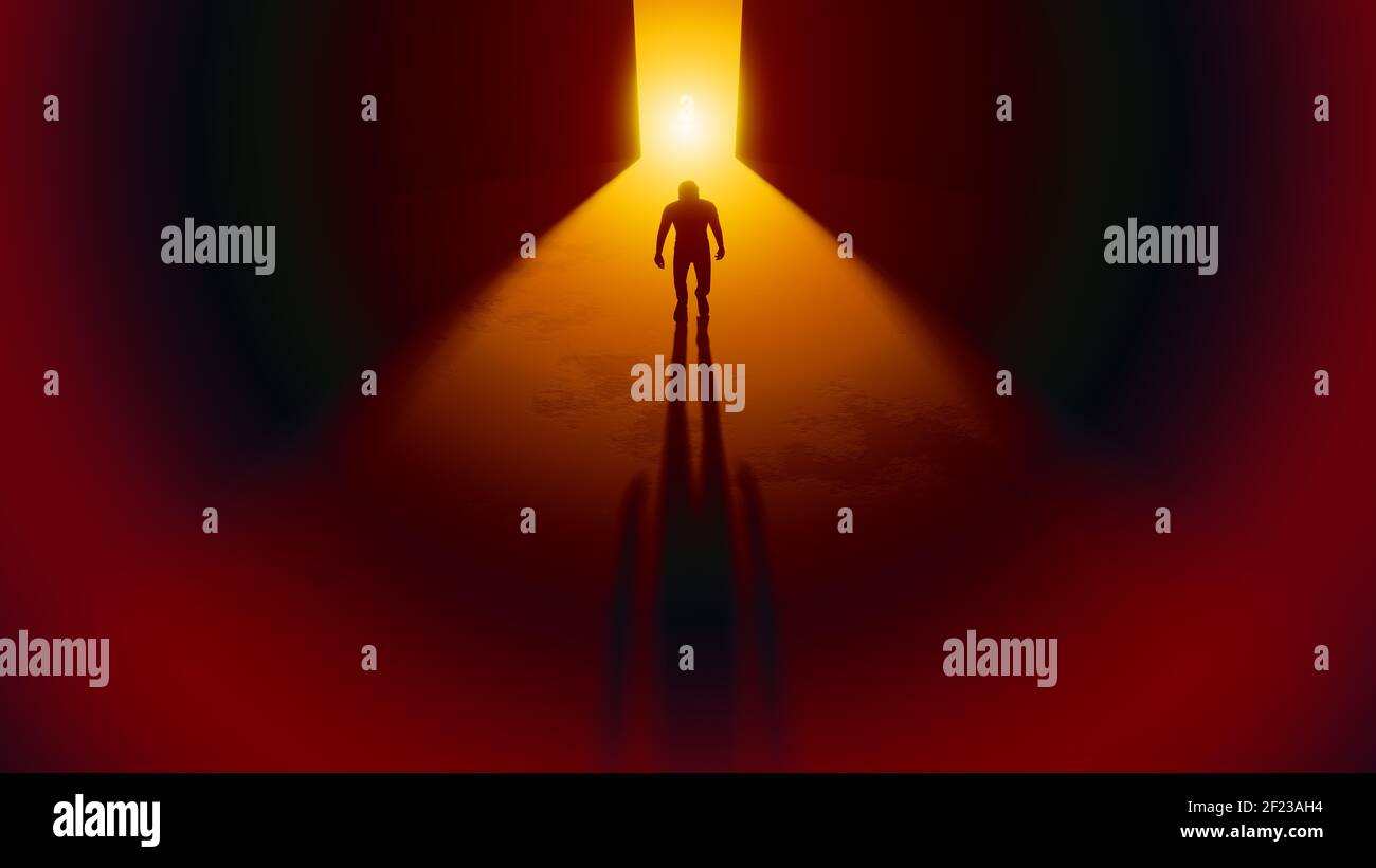 A stranger man walks in Stock Photo - Alamy