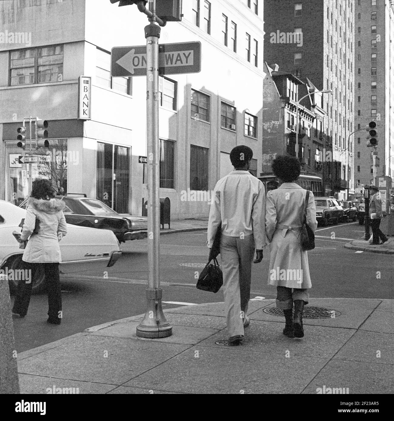 Street scene, Philadelphia PA.,USA, 1976 Stock Photo - Alamy
