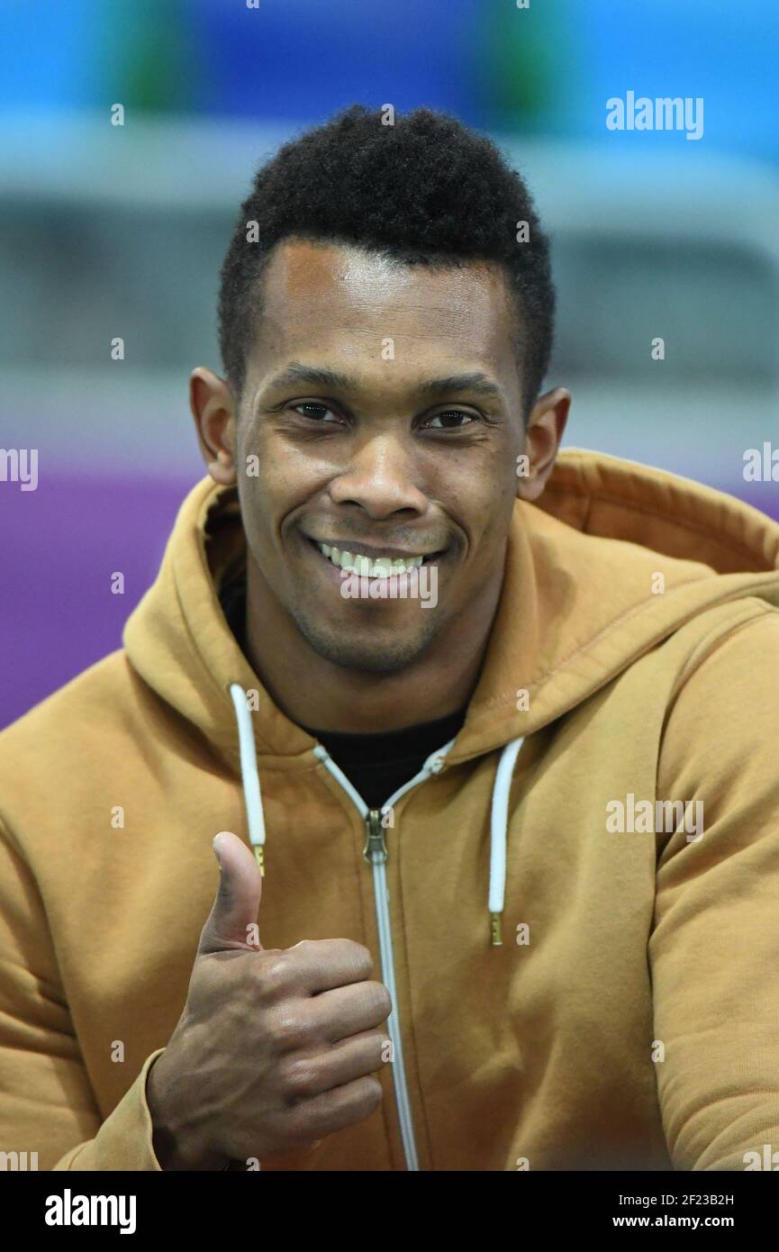 Ruben Gado (FRA) competes on Heptathlon during the Athletics Indoor ...