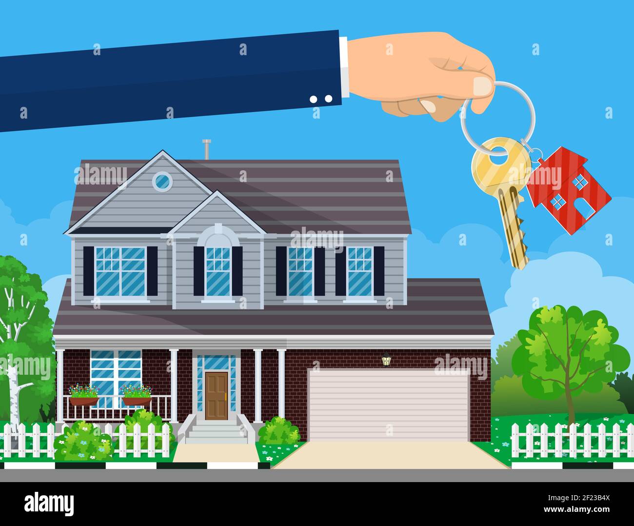 Girl hand holding lock Stock Vector Images - Alamy