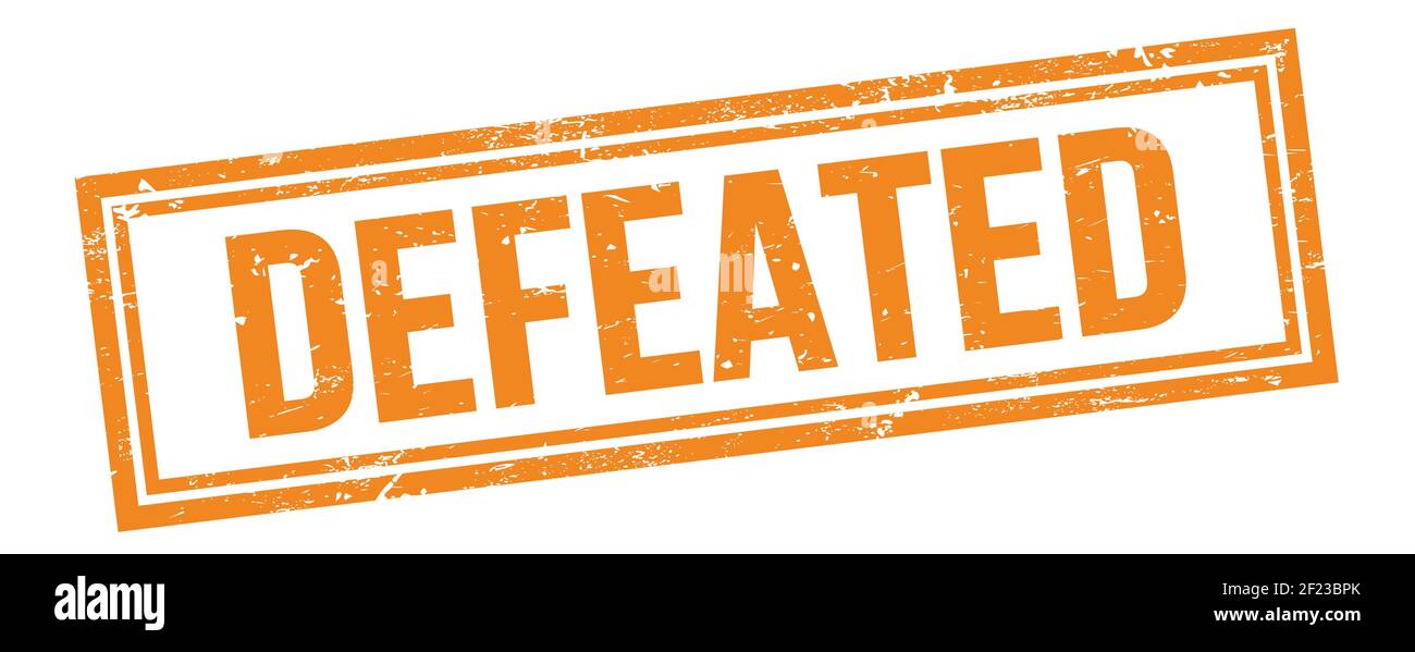 Defeated stamp hi-res stock photography and images - Alamy