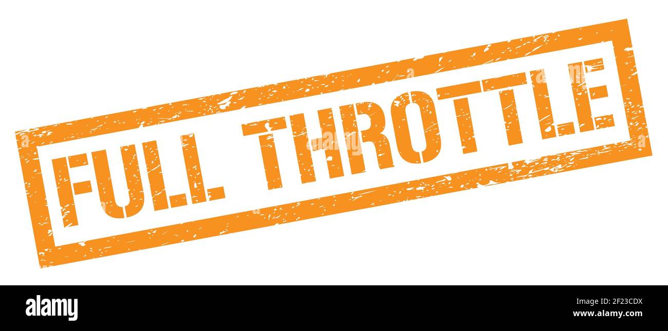 Full Throttle Word High Resolution Stock Photography and Images - Alamy