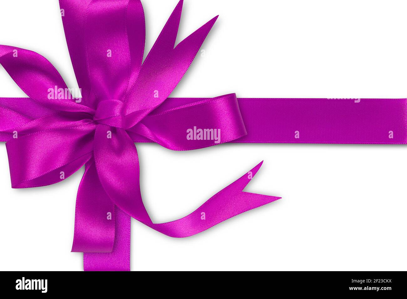 Shiny and satin ribbon. Merry christmas and happy new year greeting ...