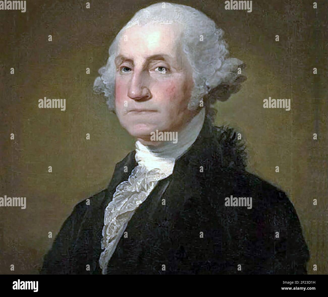 GEORGE WASHINGTON (1732-1799) as Ist President of the United States in ...