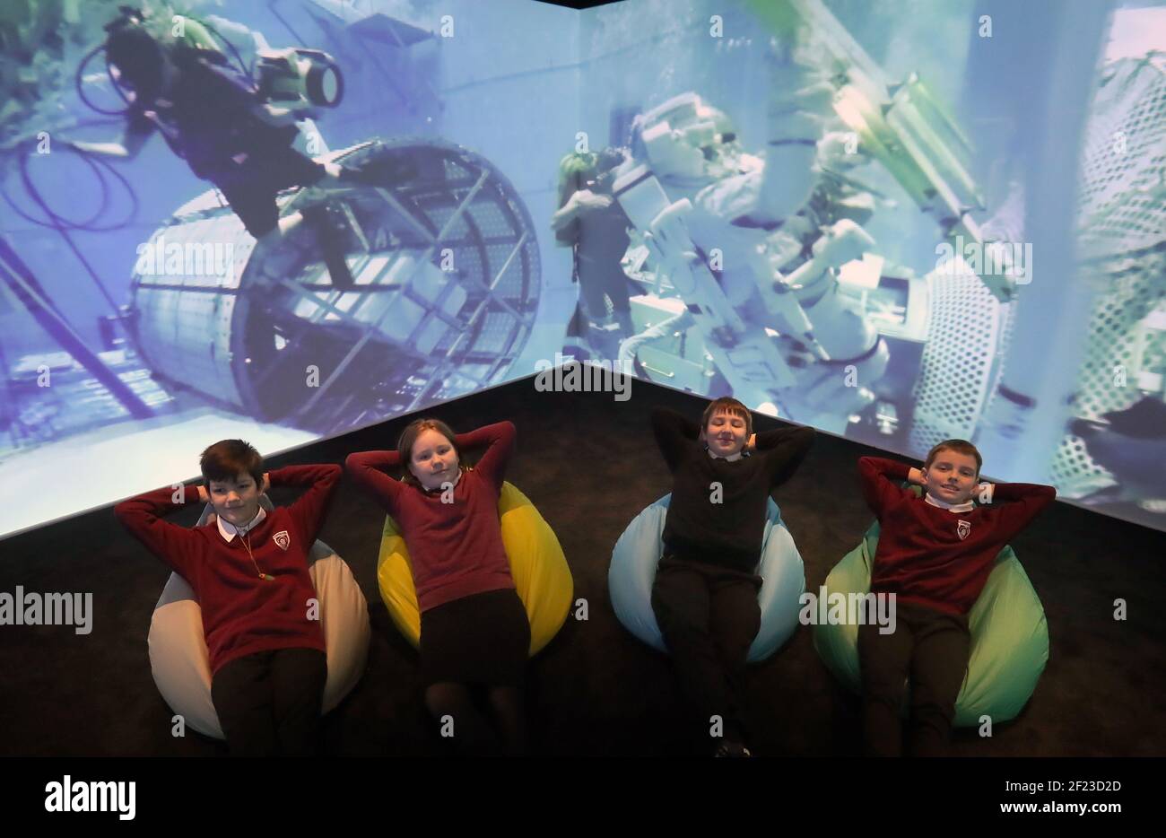 L-r Noah Lamley, Emilia Kubinska, Daniel Zande and Jack McAuslin from ...