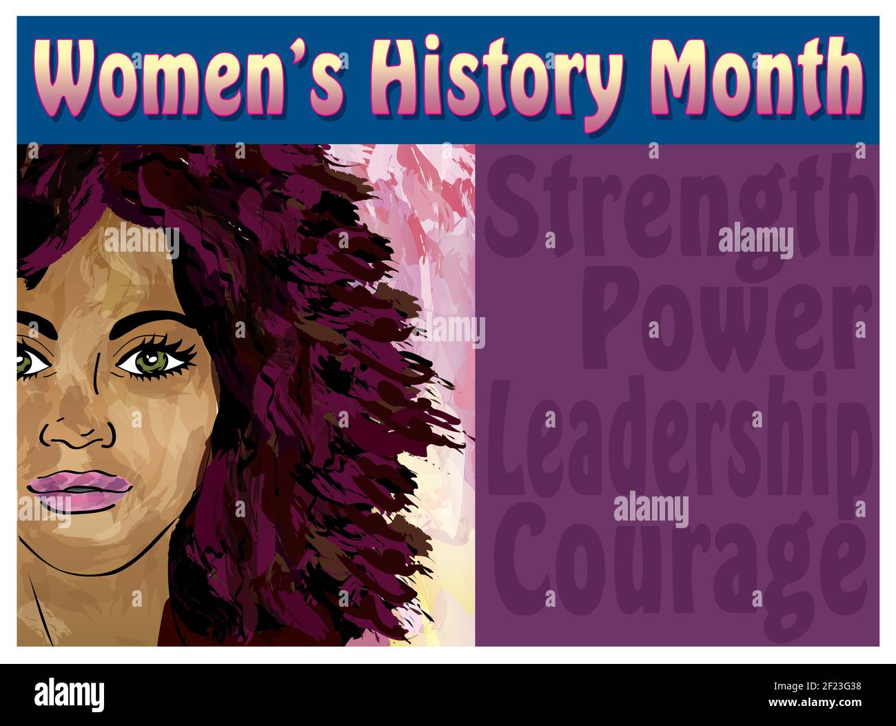Womens history month celebration Cut Out Stock Images & Pictures - Alamy