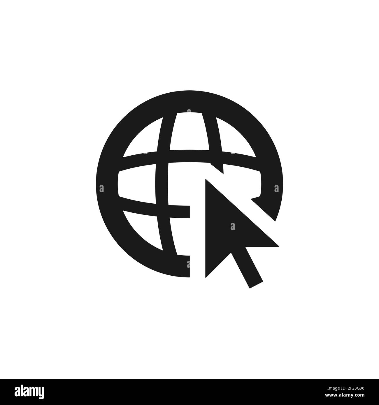 Web icon. Vector illustration in simple style on white background. EPS ...